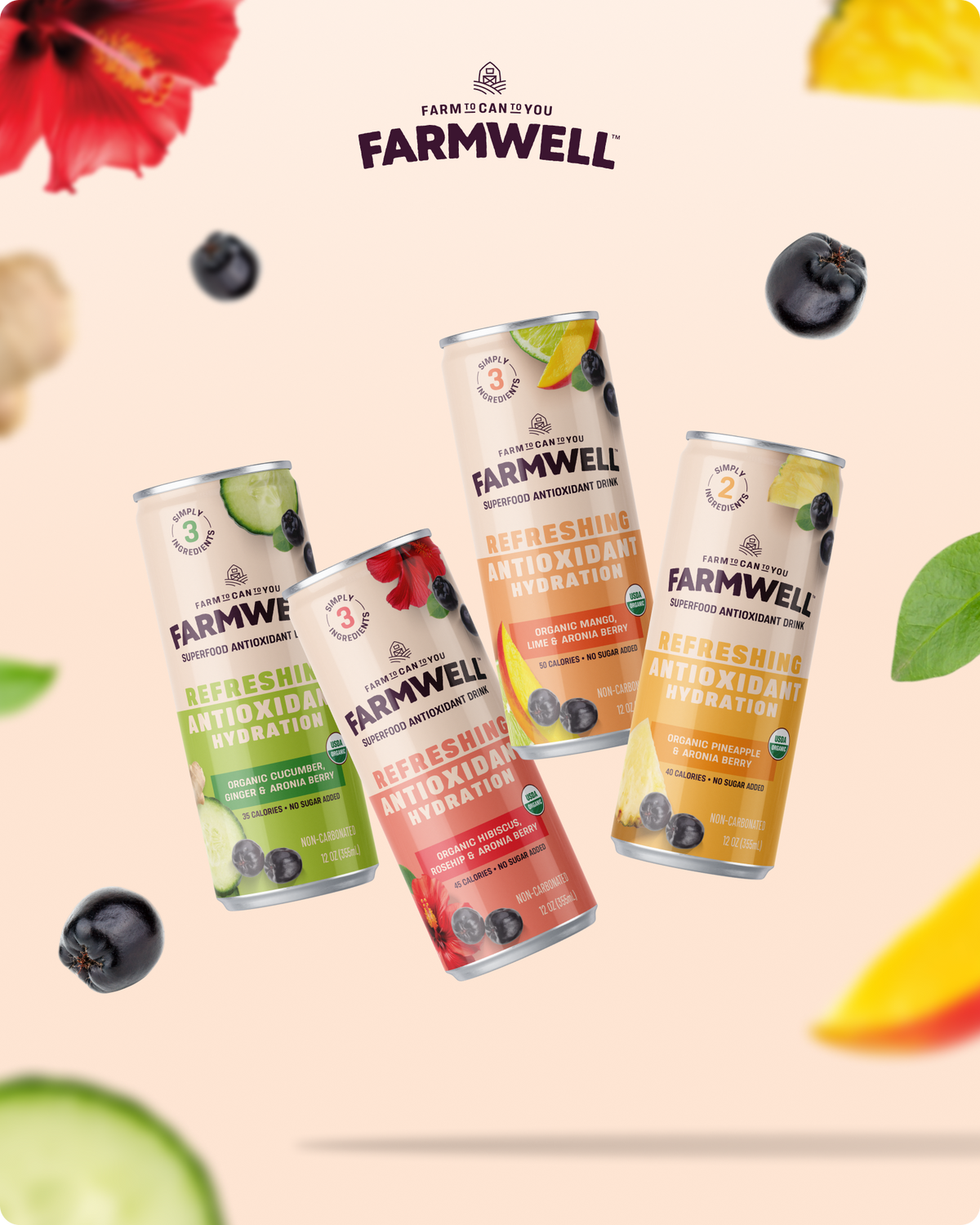 FarmWell | Antioxidant Hydration, Powered by Regenerative Organic Farm ...